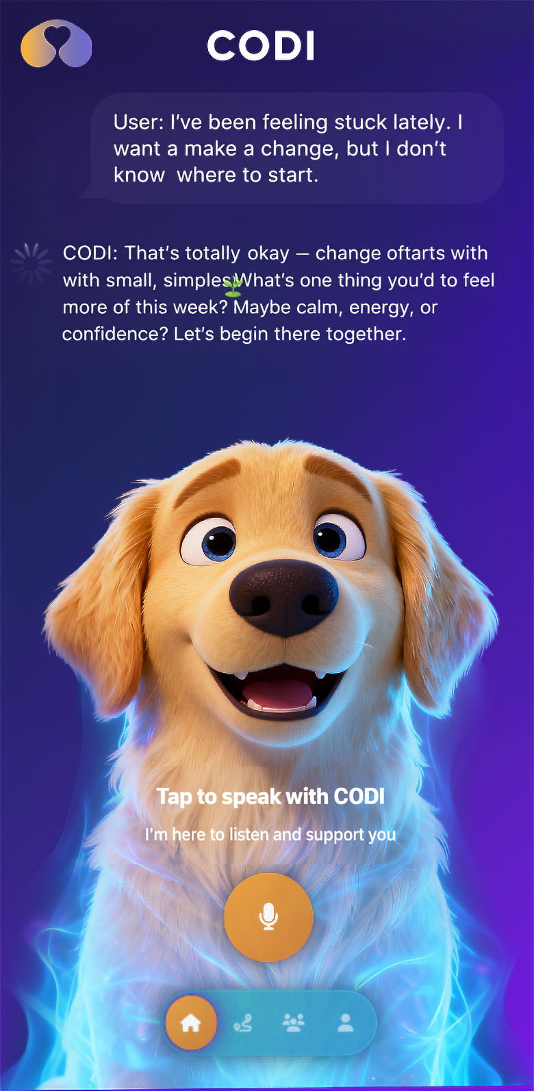 CODI - Your AI Companion for Personal Growth & Emotional Wellbeing